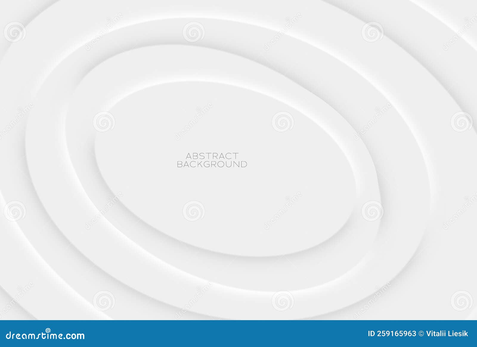 Futuristic Neomorphism Shape Elements Design. Minimalistic White ...