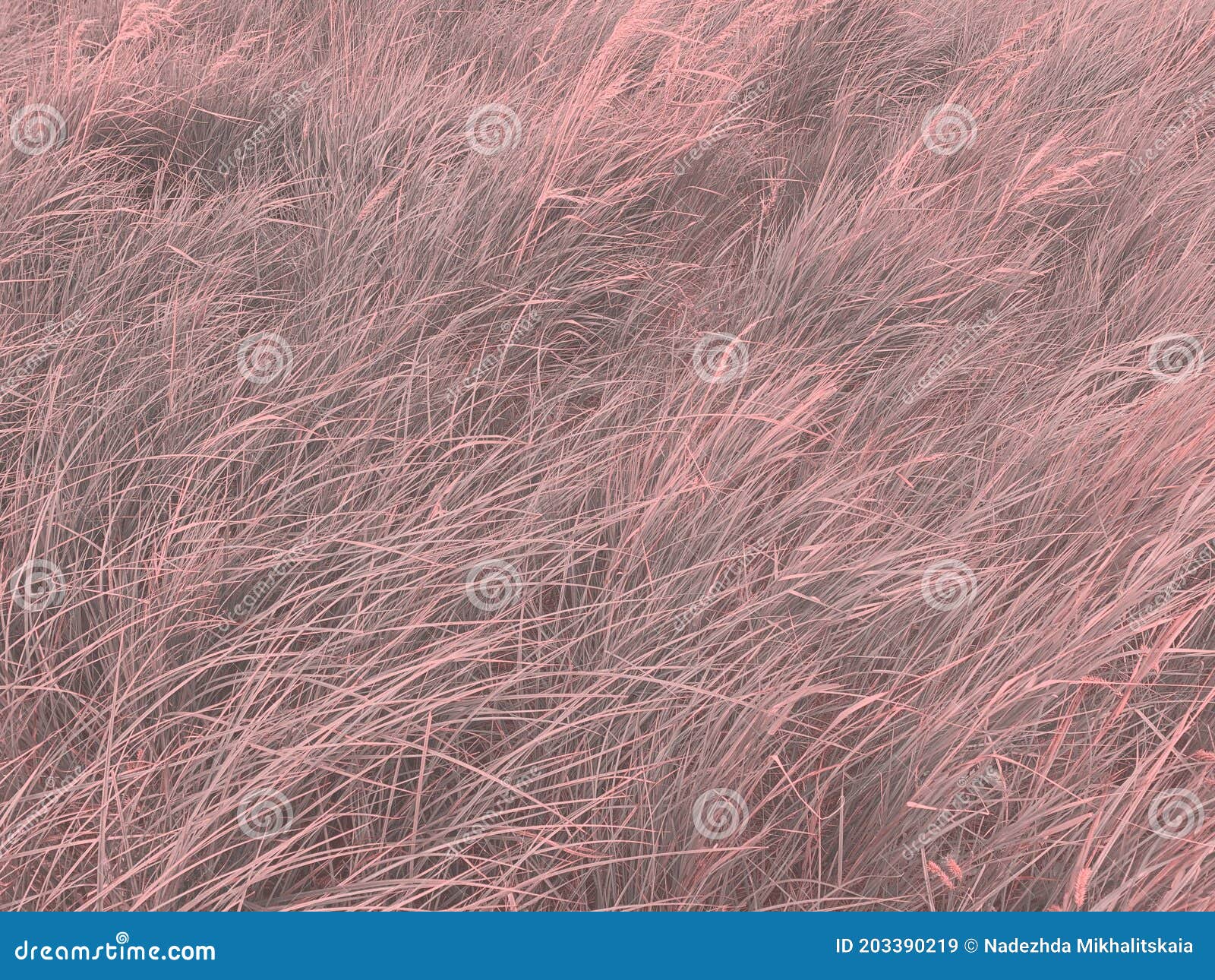 Futuristic Neon Negative Pink Color Background with Grass Leaves Stock ...