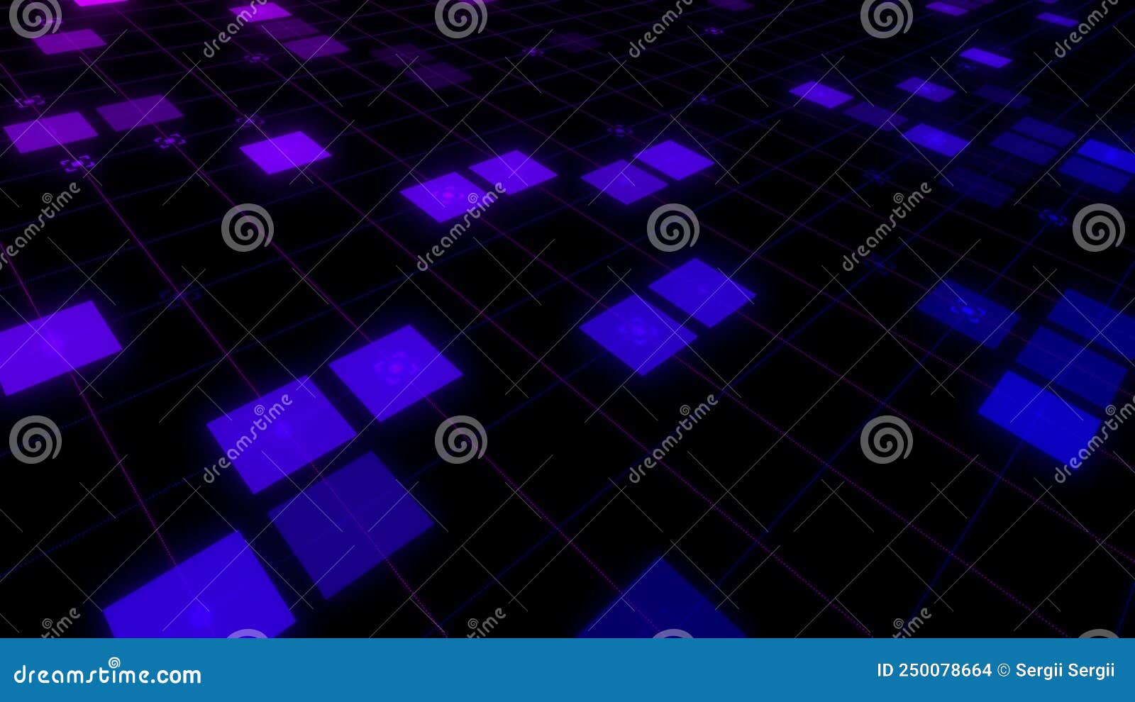 Futuristic Neon Pattern Technology Background 4k Video Stock Footage ...