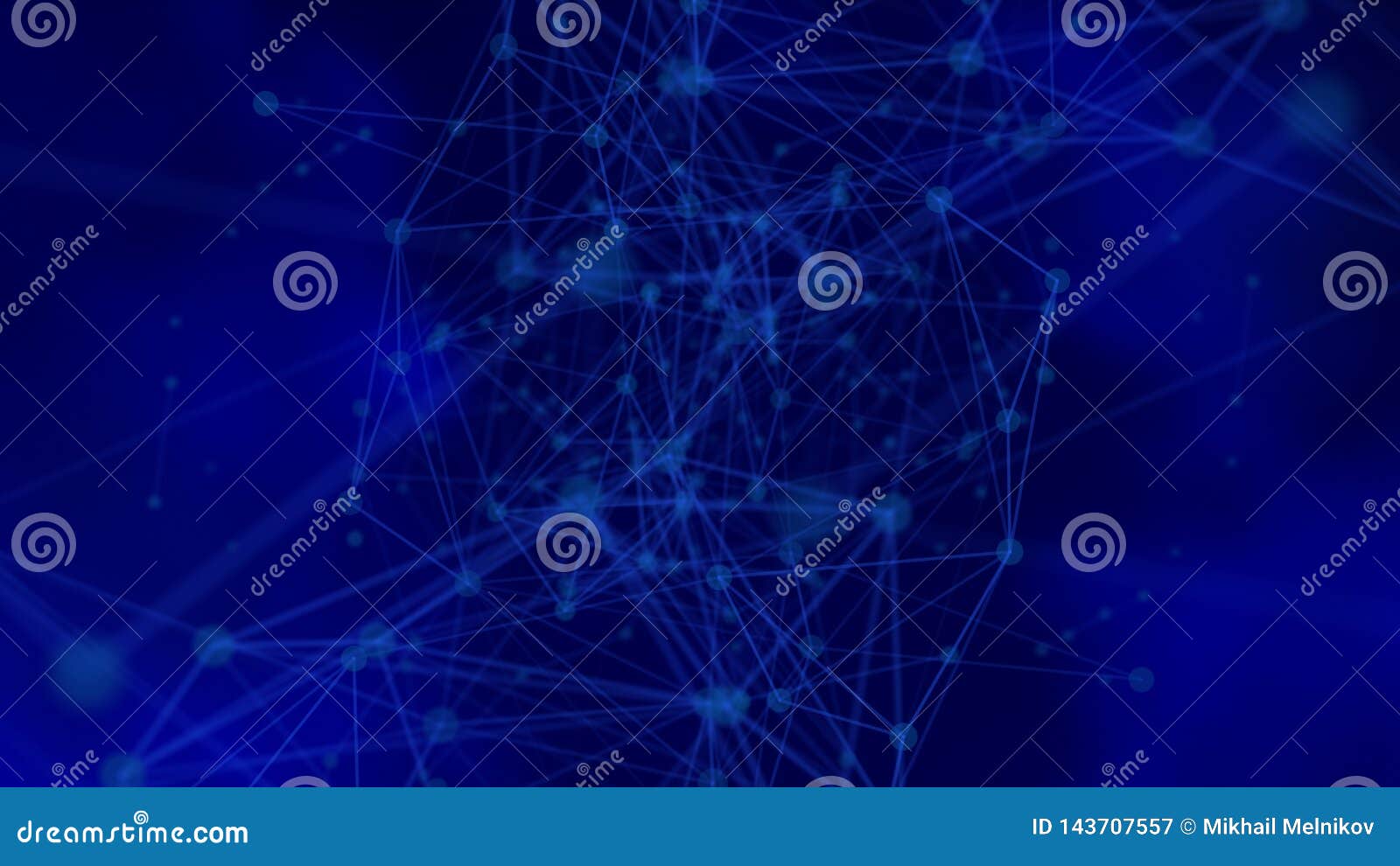 Futuristic Network Background Stock Illustration - Illustration of ...