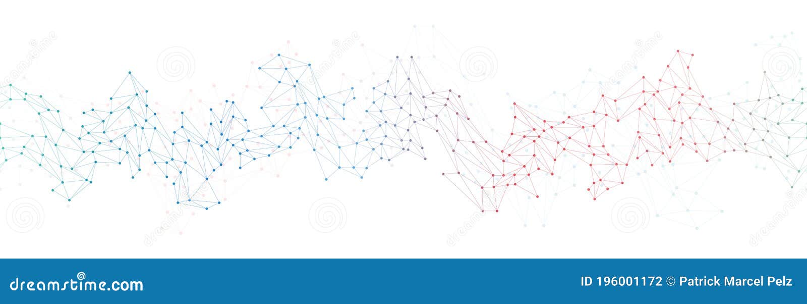 Futuristic Network Connection Technology Background Stock Vector ...