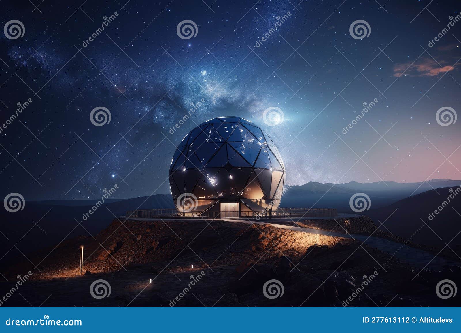 Immersive Planet Interface And Blue Graphs Stock Photography ...