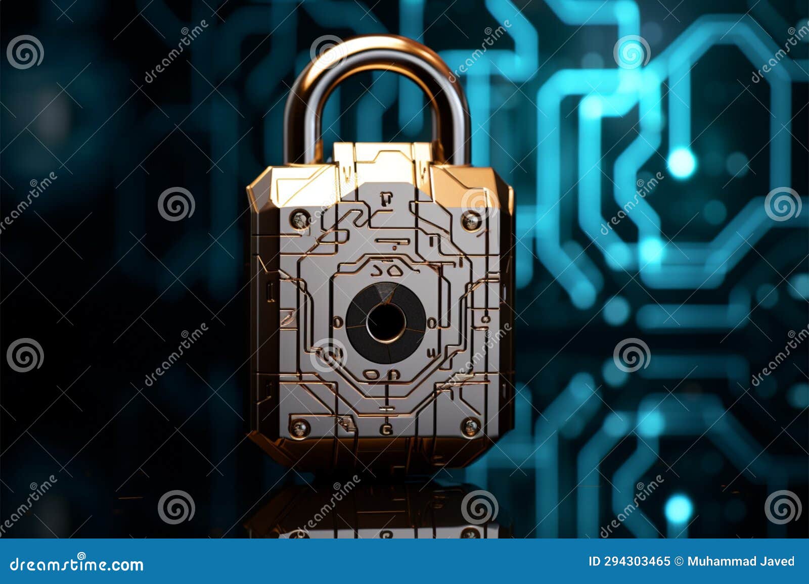 A Futuristic Padlock Redefines Security through Innovation and ...