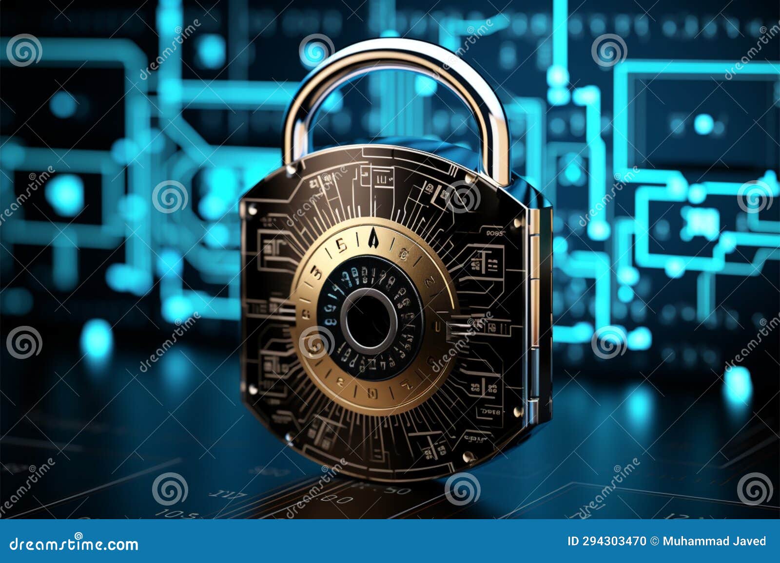 A Futuristic Padlock Redefines Security Through Innovation And