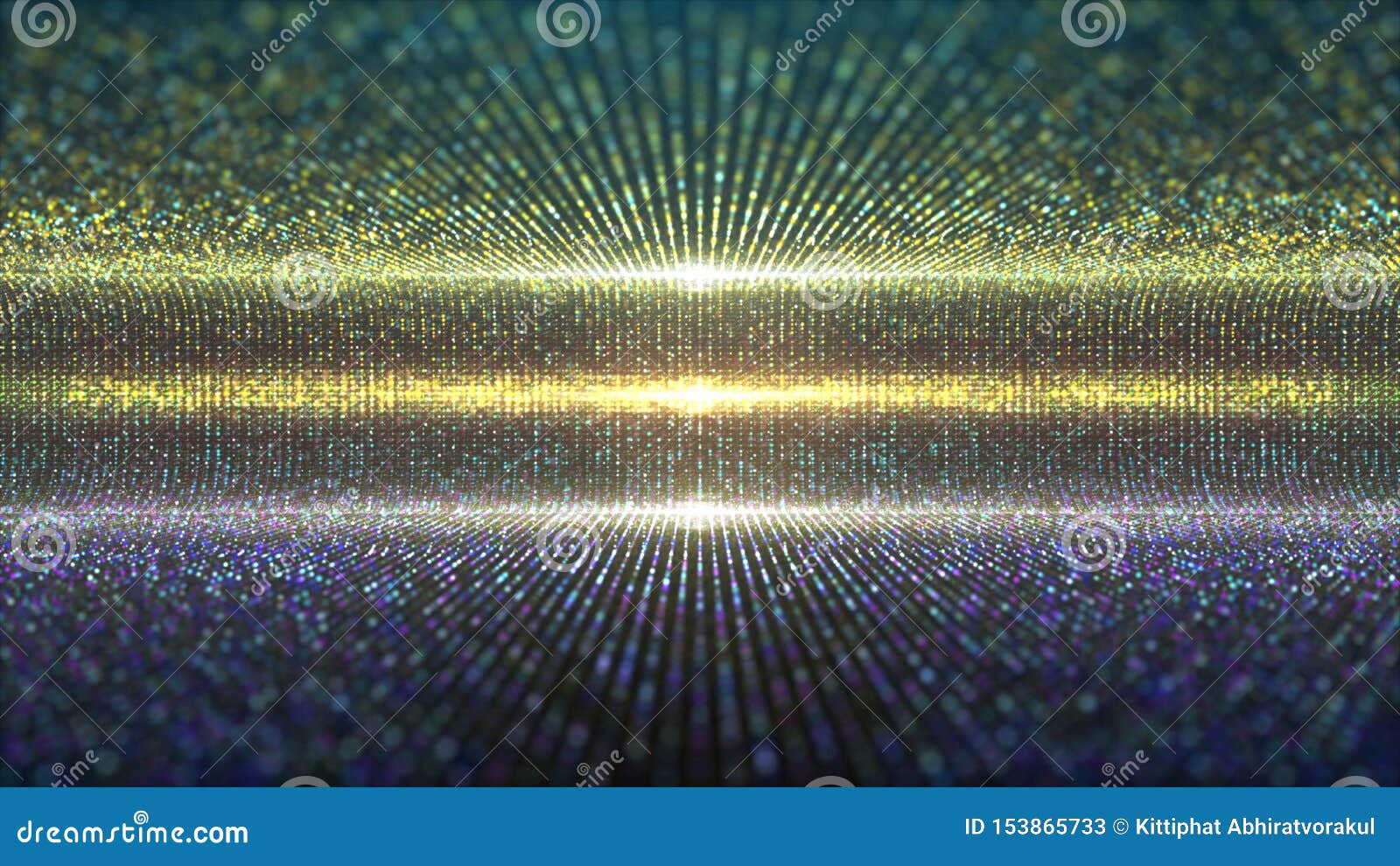 Futuristic Particles Stage Lights Background Stock Illustration ...