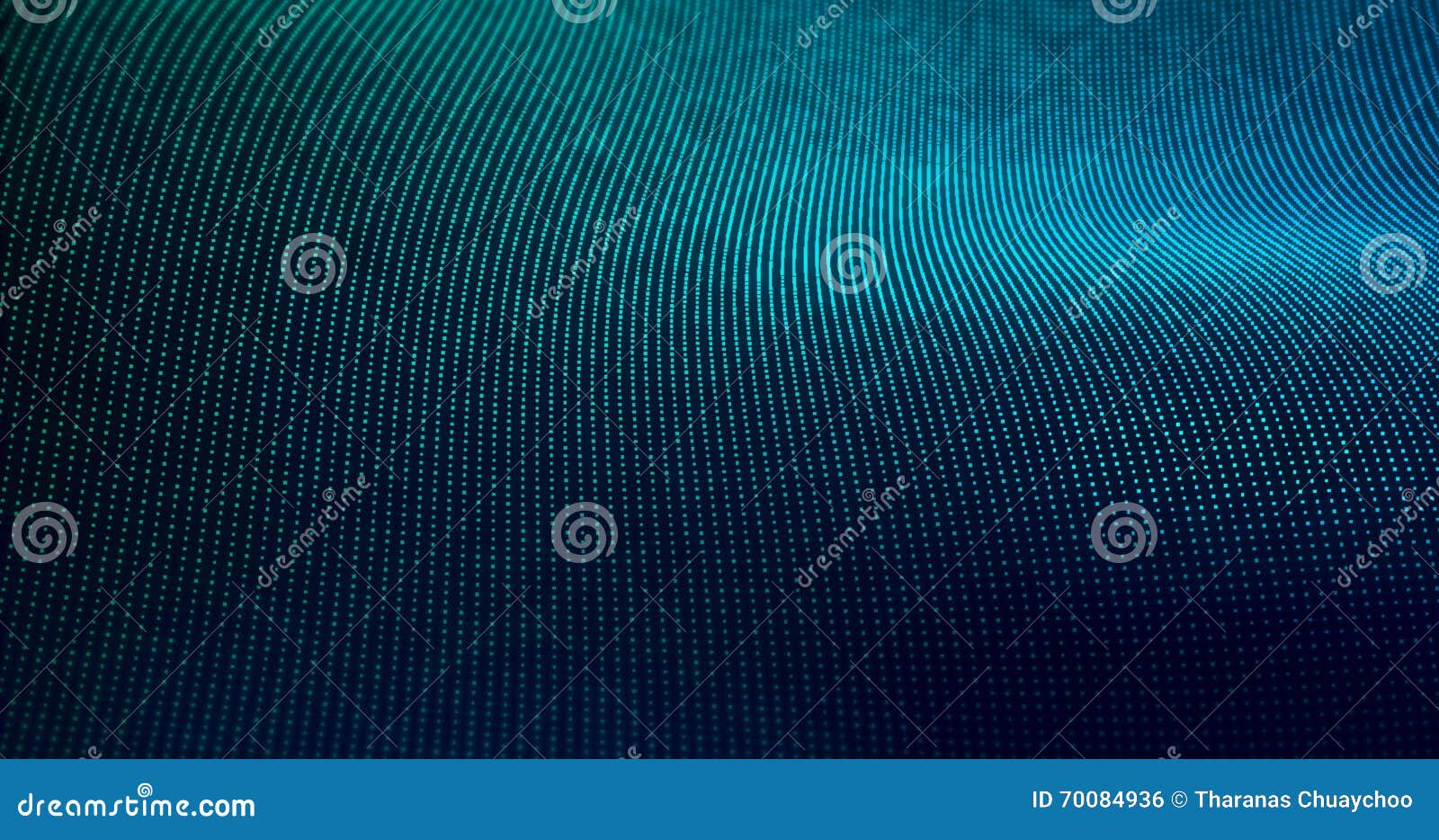 Futuristic Particles Wave Abstract Background Stock Illustration ...