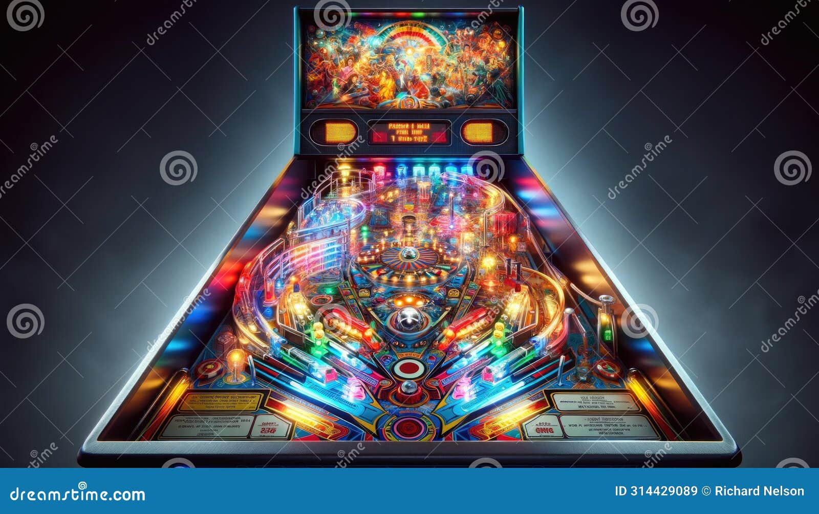 Pinball Machine Stock Illustration | CartoonDealer.com #17803294