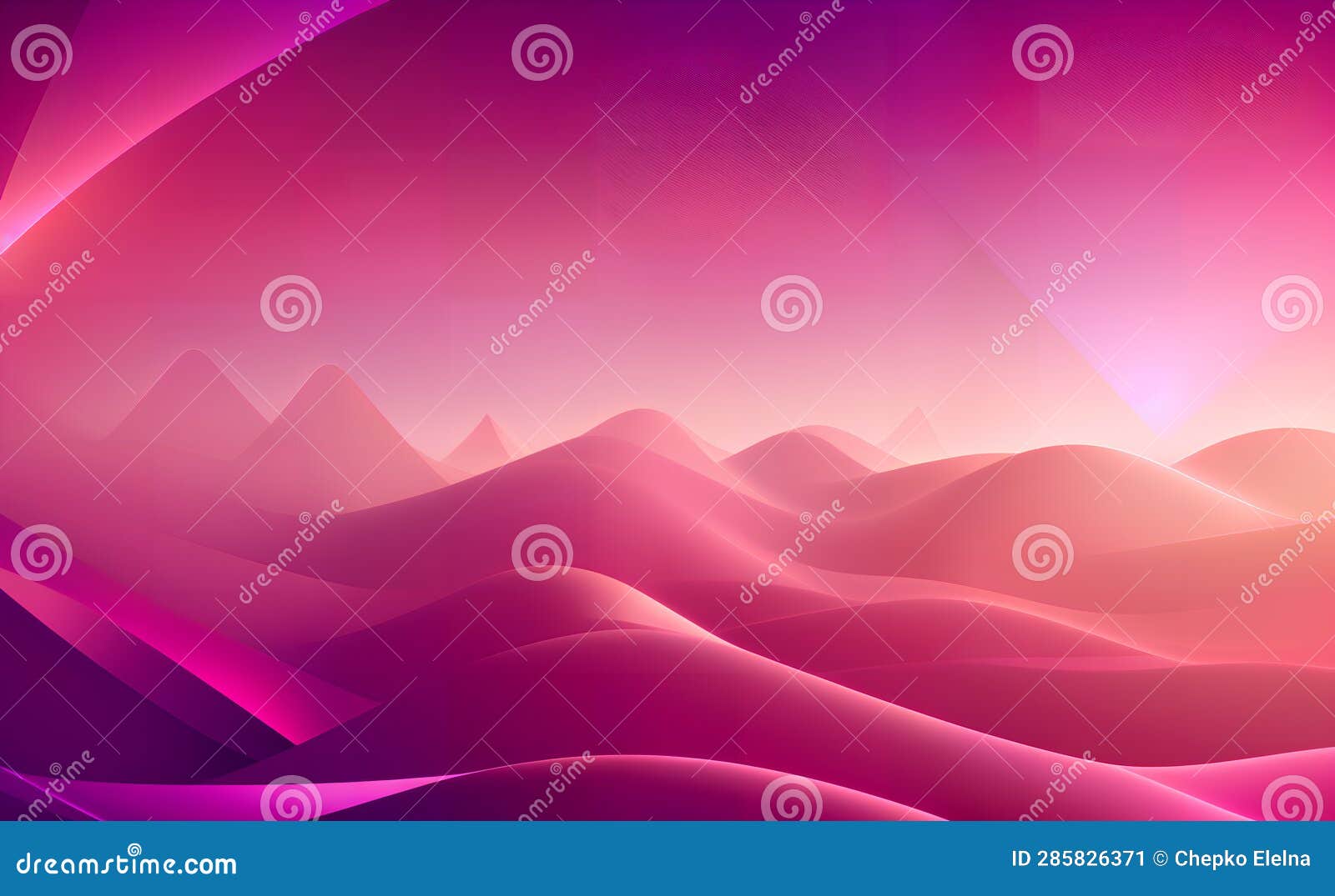Futuristic Pink Neon Cyberpunk Sci-Fi Platform Podium Background ...