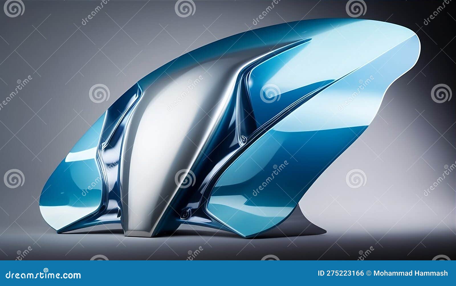 Futuristic Plane with Faintly Visible Energy Shield, Made with ...