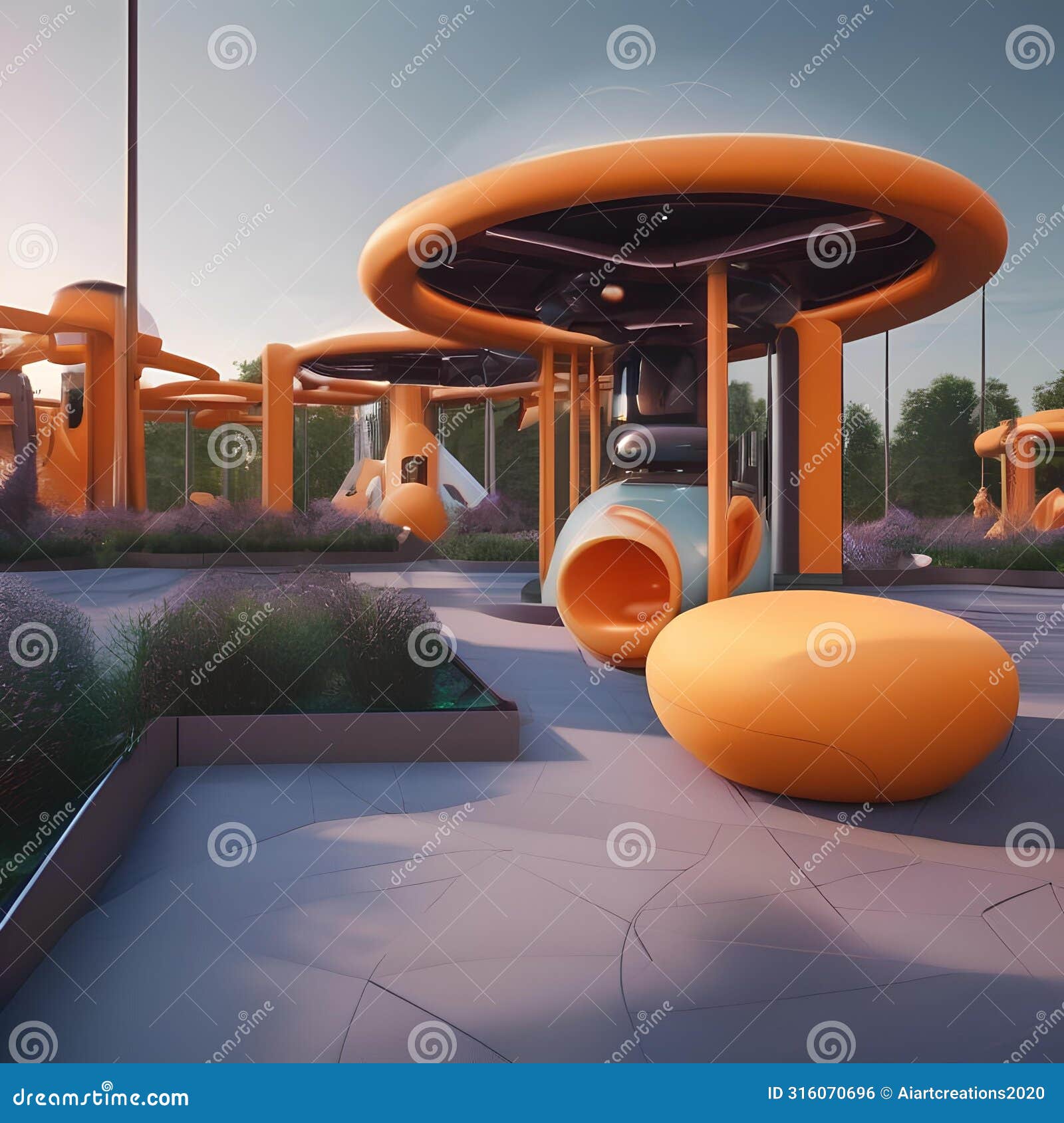 A Futuristic Playground of Interactive Shapes and Forms, Inviting the ...