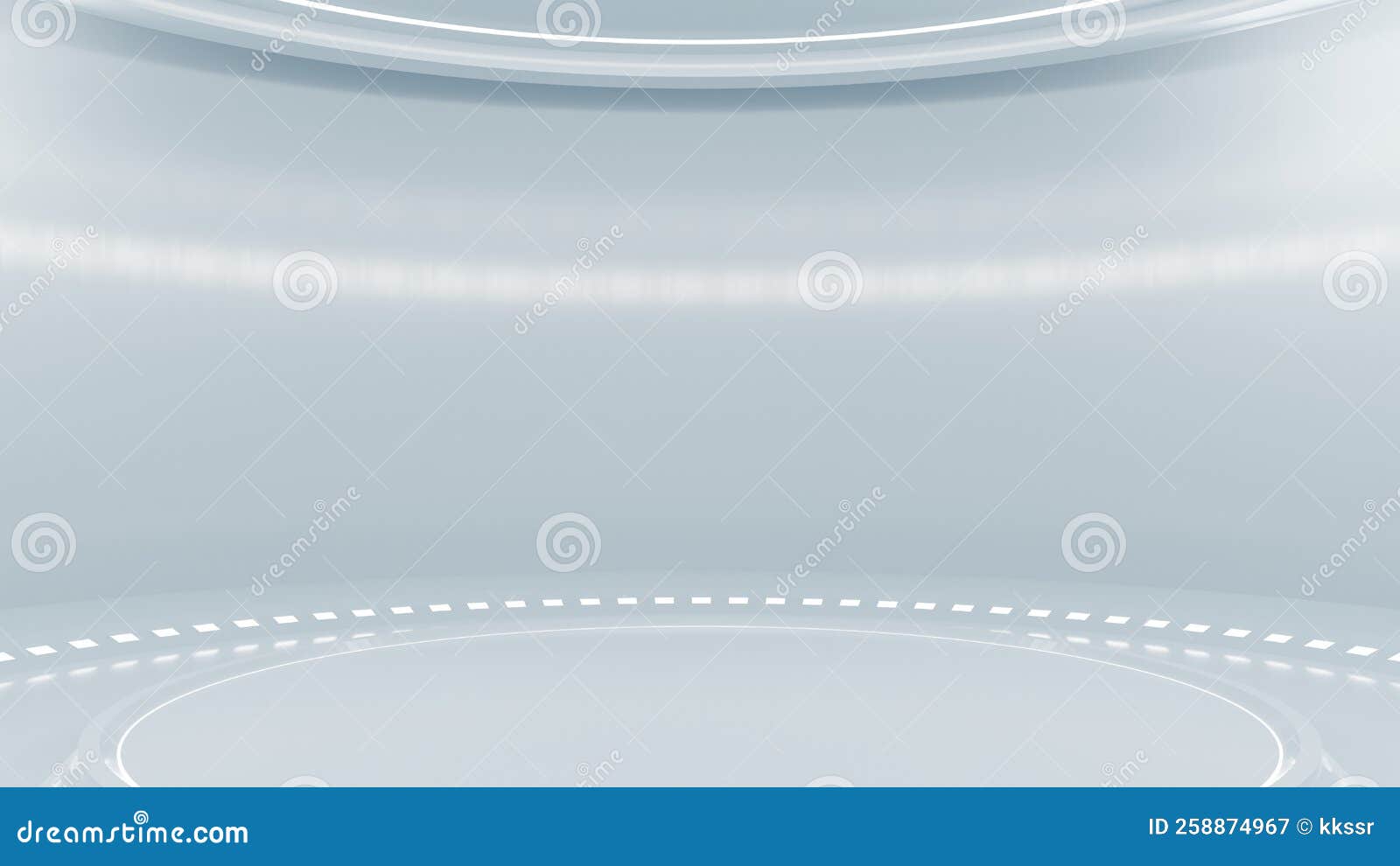 Futuristic Podium. Blank Pedestal for Product Display Background Stock ...