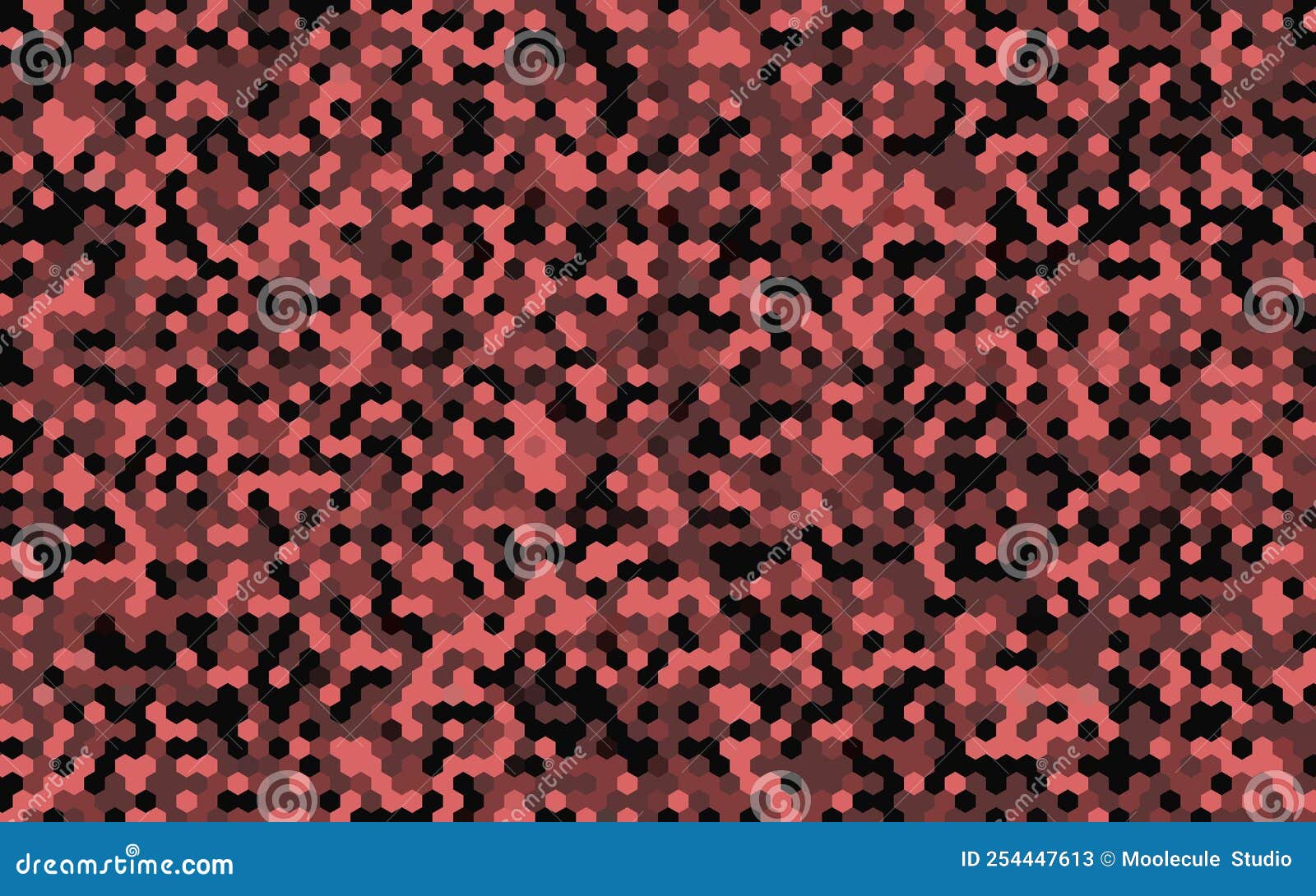 Futuristic Polka Dot Pattern Illustration Background. Stock ...