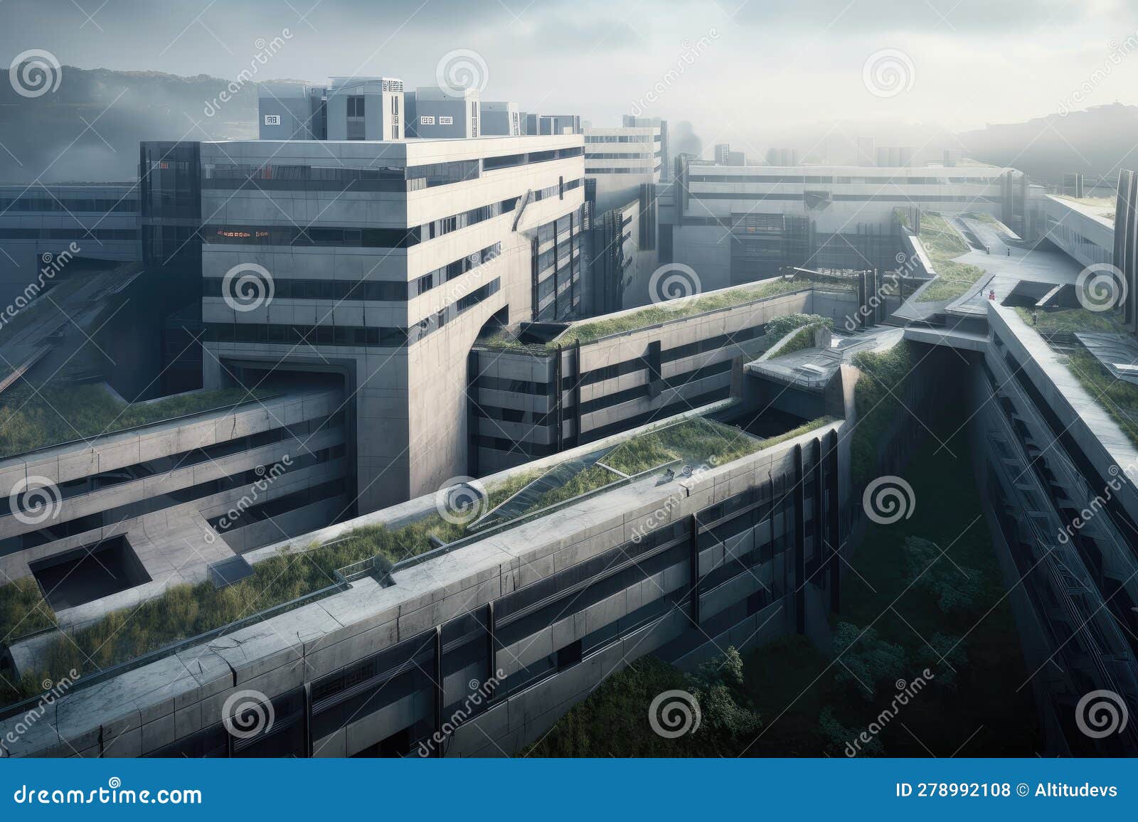 Futuristic Prison, with High-tech Security Features and Advanced ... Futuristic Prison, with High-tech Security Features and Advanced ...