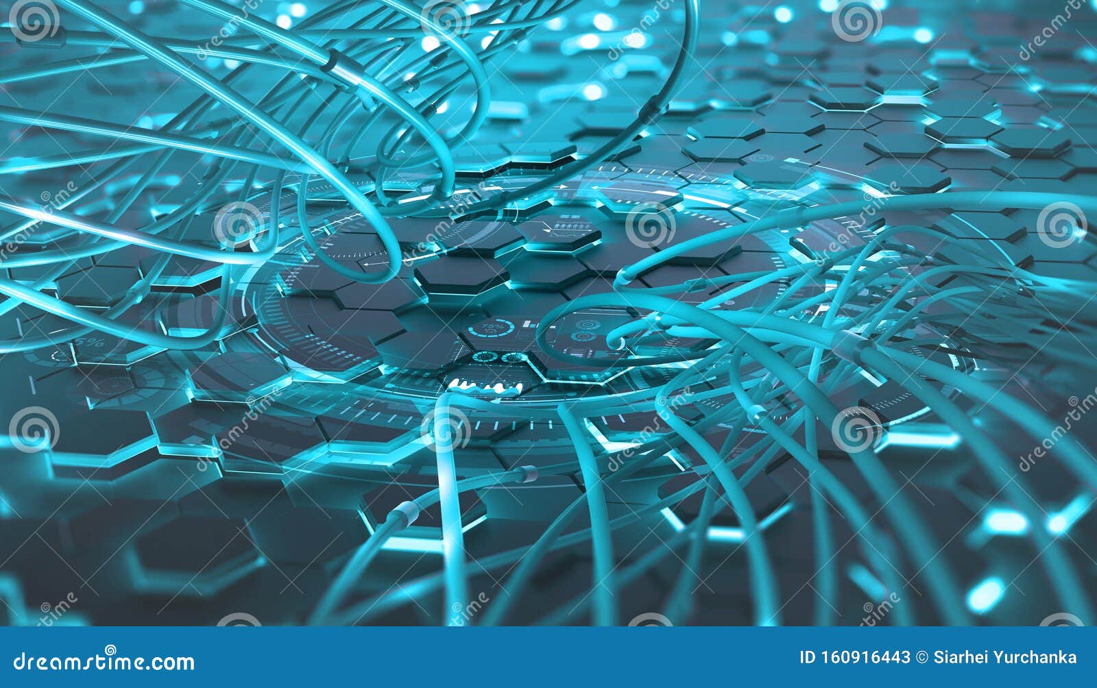 Futuristic CPU. Database, Data Center. Quantum Processor In Global ... Futuristic CPU. Database, Data Center. Quantum Processor In Global ...