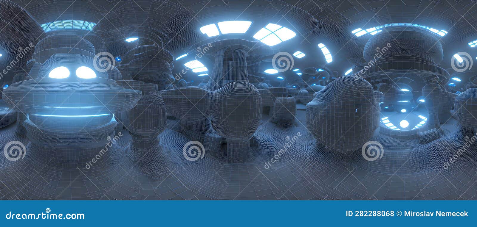 Futuristic Pseudo-360 HDRI Fractal Environment Map, Generative AI ... Futuristic Pseudo-360 HDRI Fractal Environment Map, Generative AI ...