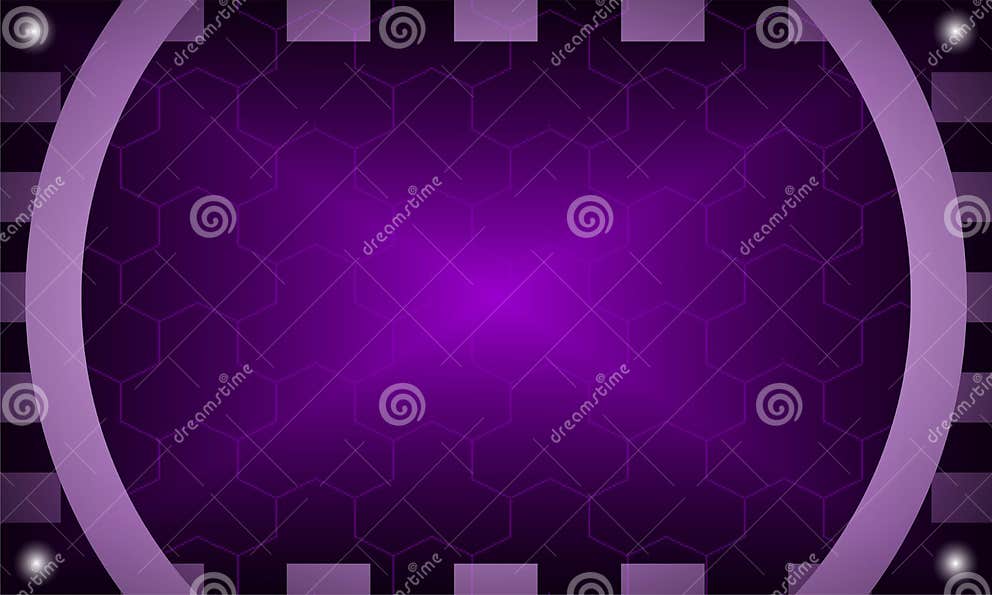 Futuristic Purple Background Stock Illustration - Illustration of ...