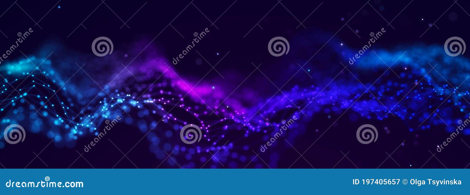 Futuristic Purple Waves Background. Sound Wave Element. Equalizer for ...