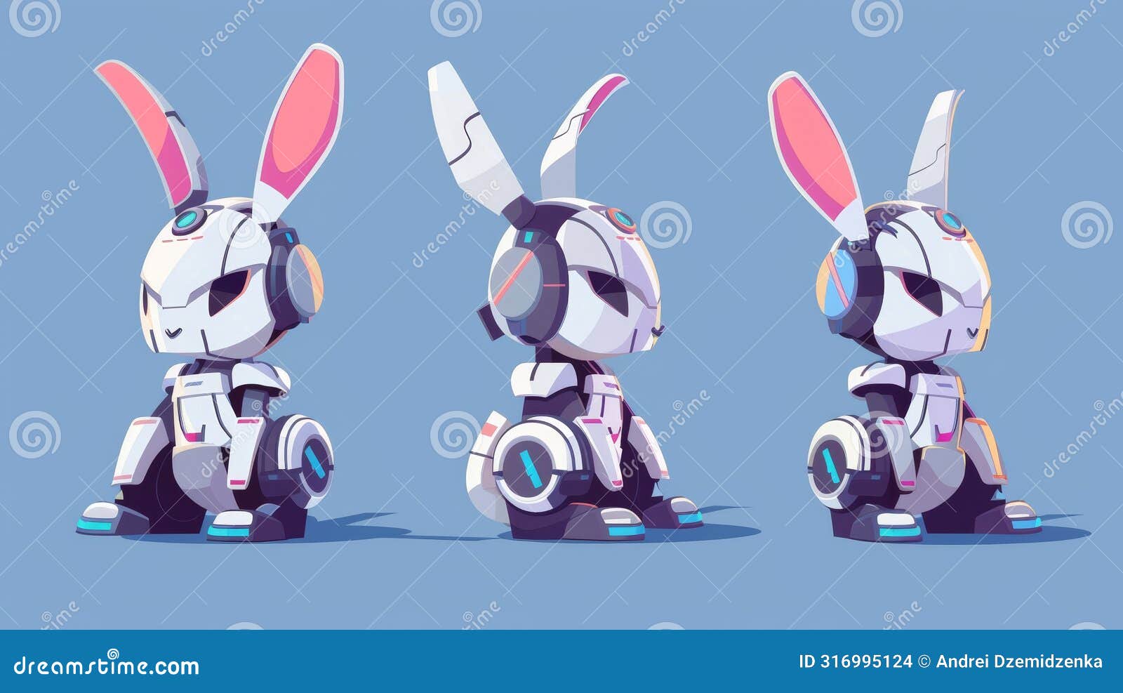 Futuristic Rabbit Transformer for Education Companion or Creative ...