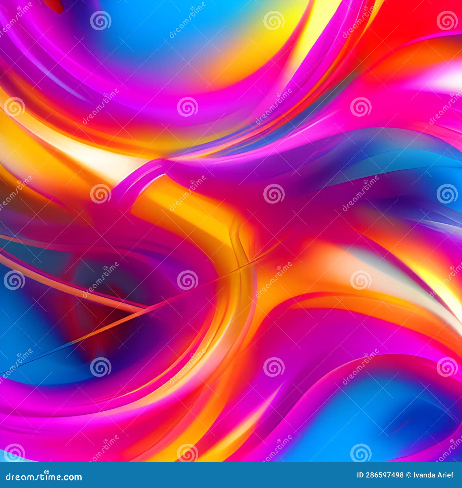 Futuristic Random Image Background, Colourful Cloud Smoke Abstract Line ...
