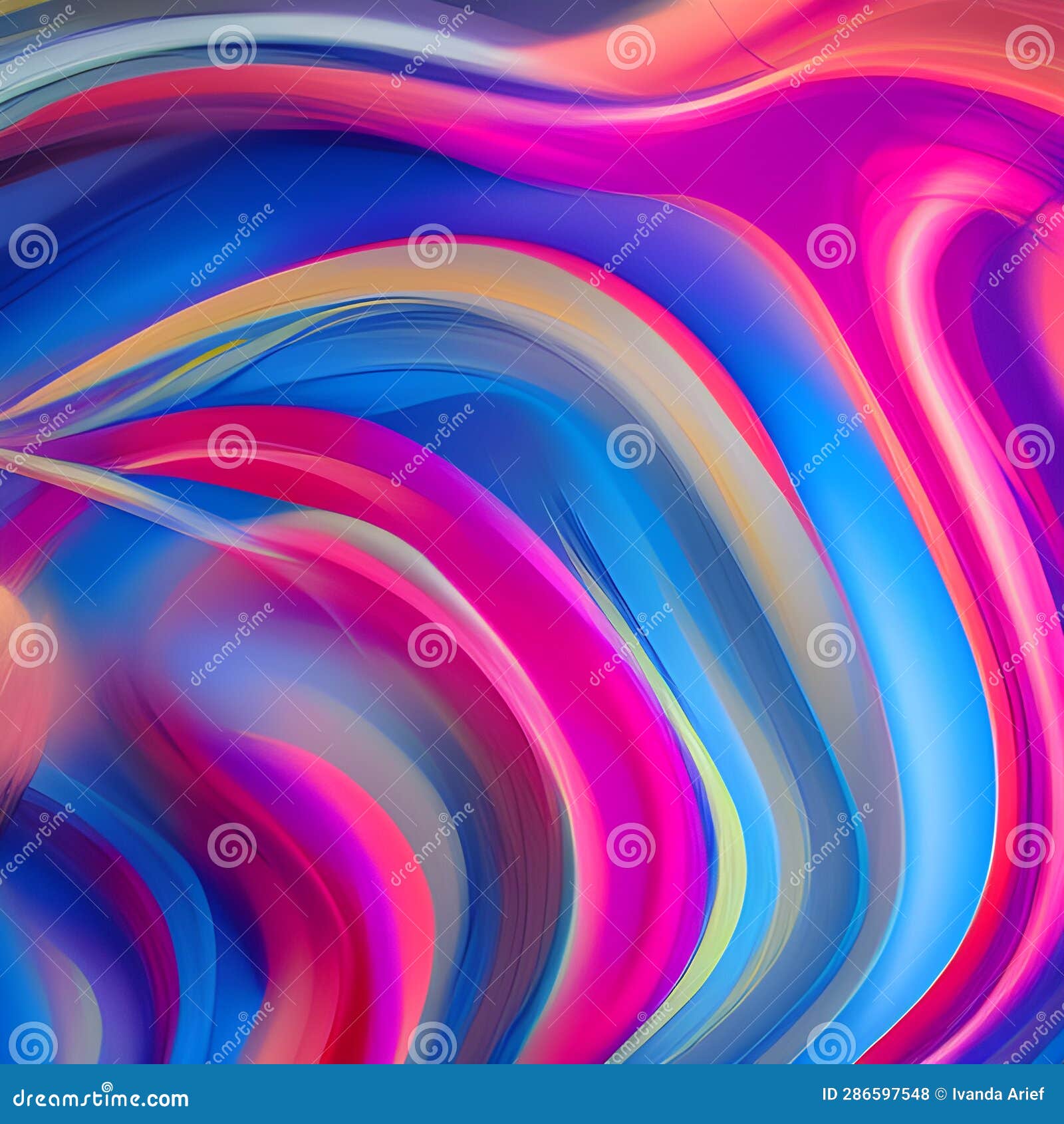 Futuristic Random Image Background, Colourful Cloud Smoke Abstract Line ...