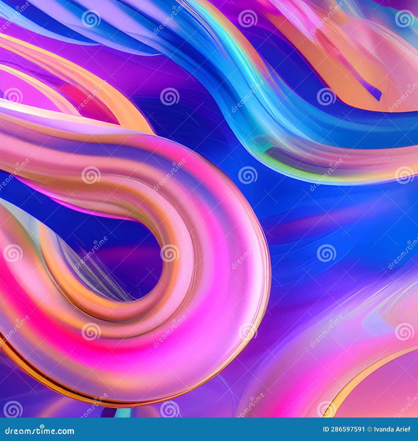 Futuristic Random Image Background, Colourful Cloud Smoke Abstract Line ...