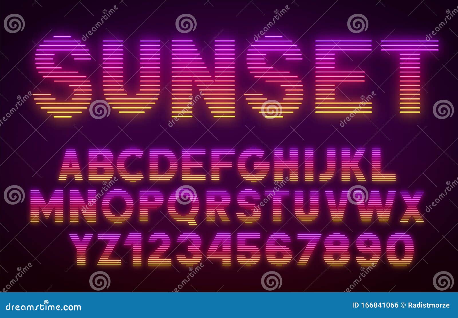 Retrowave Font Stock Illustrations – 389 Retrowave Font Stock ...