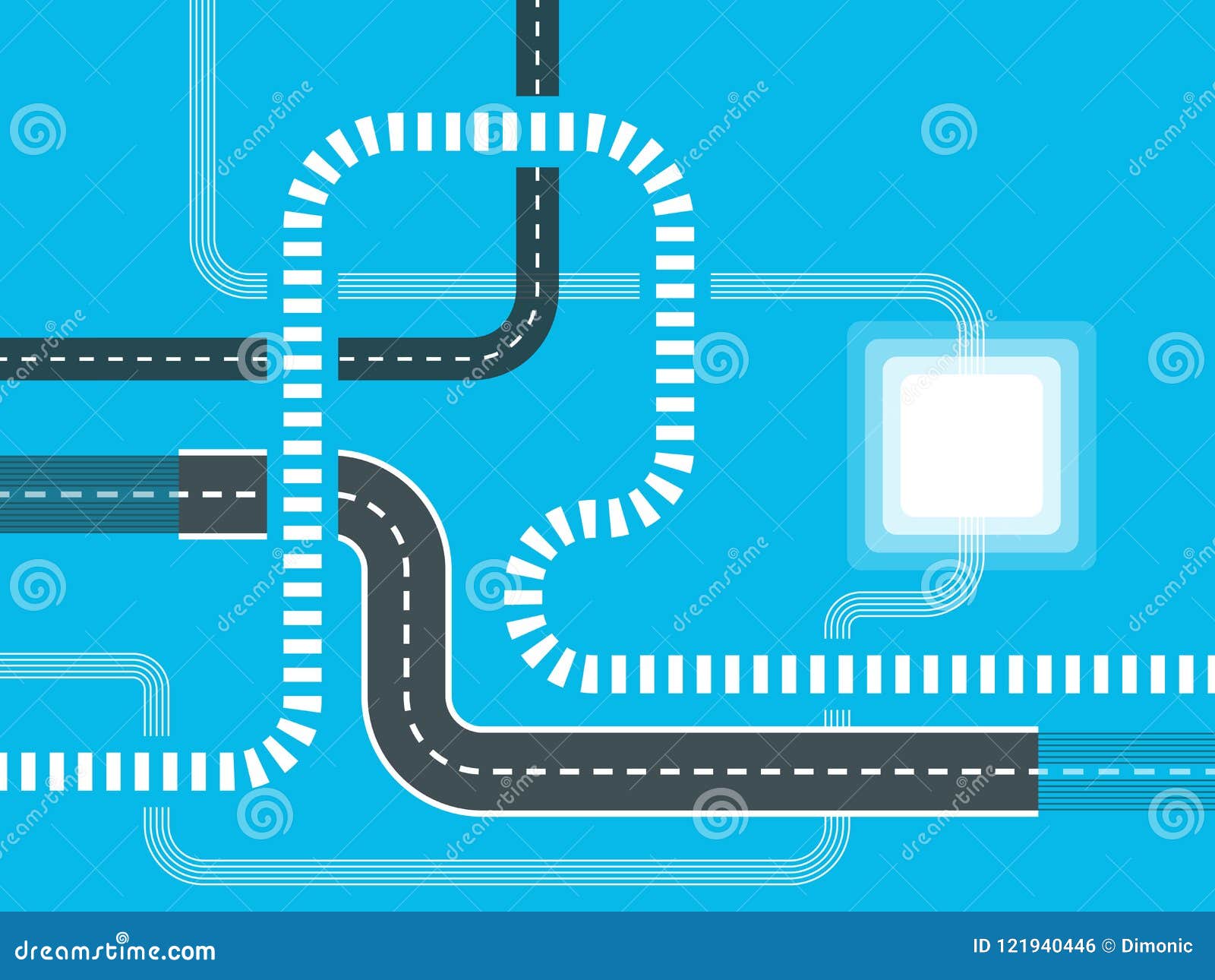 Futuristic Road Of Genius For Intelligent Self Driving Cars,Artificial ... Futuristic Road Of Genius For Intelligent Self Driving Cars,Artificial ...