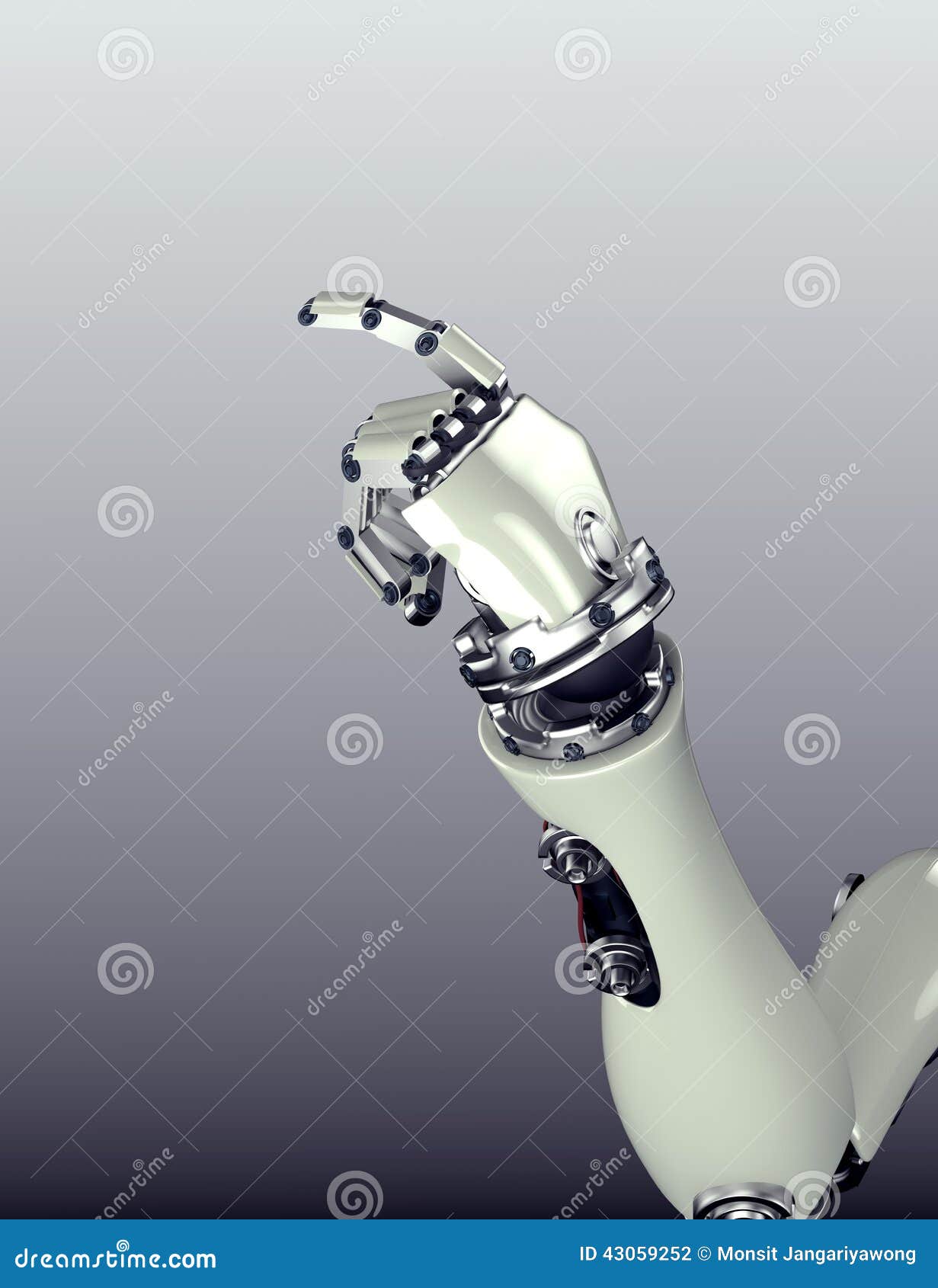 Futuristic Robot Full Body Desktop Wallpaper Royalty-Free Stock ...