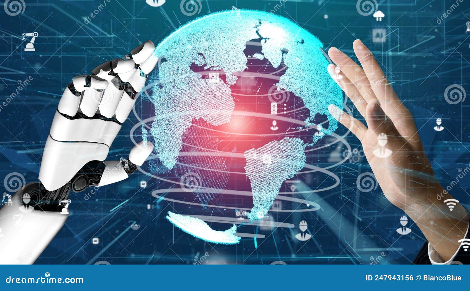 Futuristic Robot Artificial Intelligence Revolutionary AI Technology ... Futuristic Robot Artificial Intelligence Revolutionary AI Technology ...