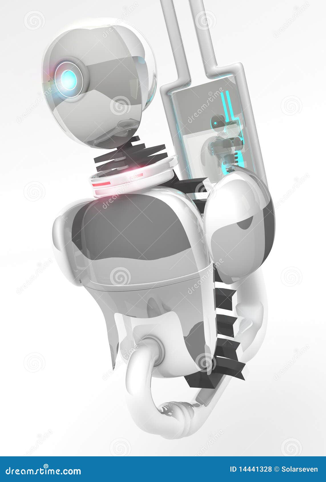 Futuristic Robot Design stock illustration. Illustration of technology ...