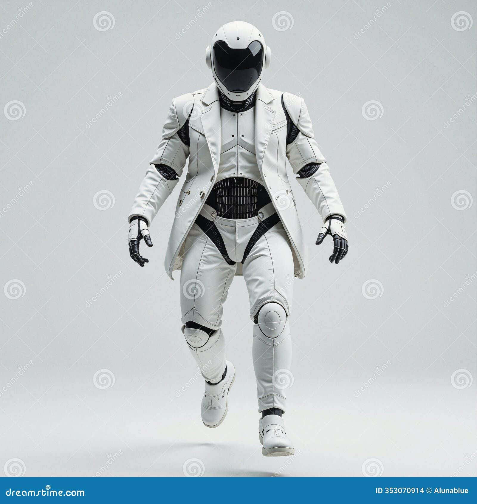Futuristic Robot in Formal Suit Stock Photo - Image of figure, wear: 353070914