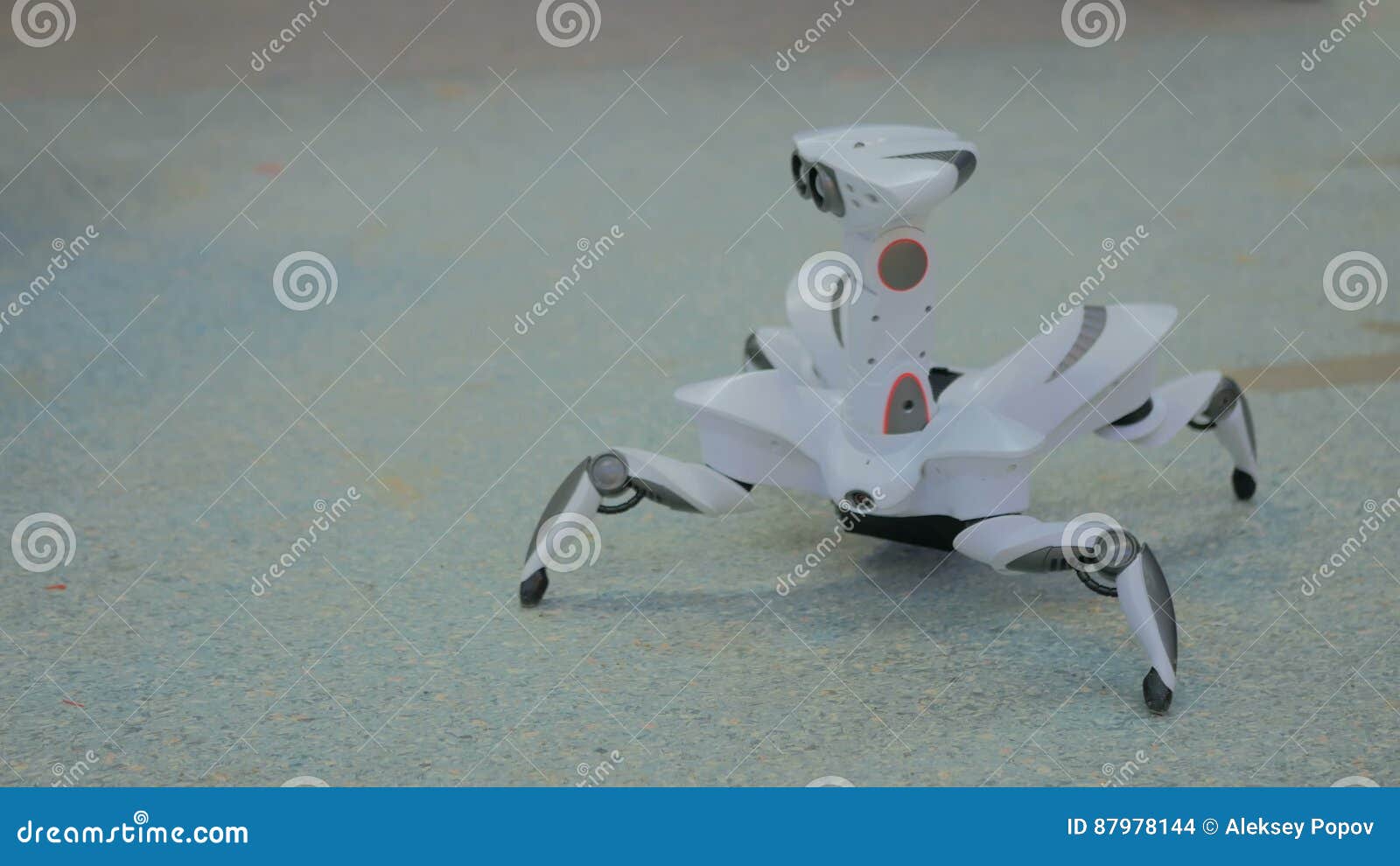 Futuristic Robot Spider Dancing Stock Photo - Image of arachnid, expo ...