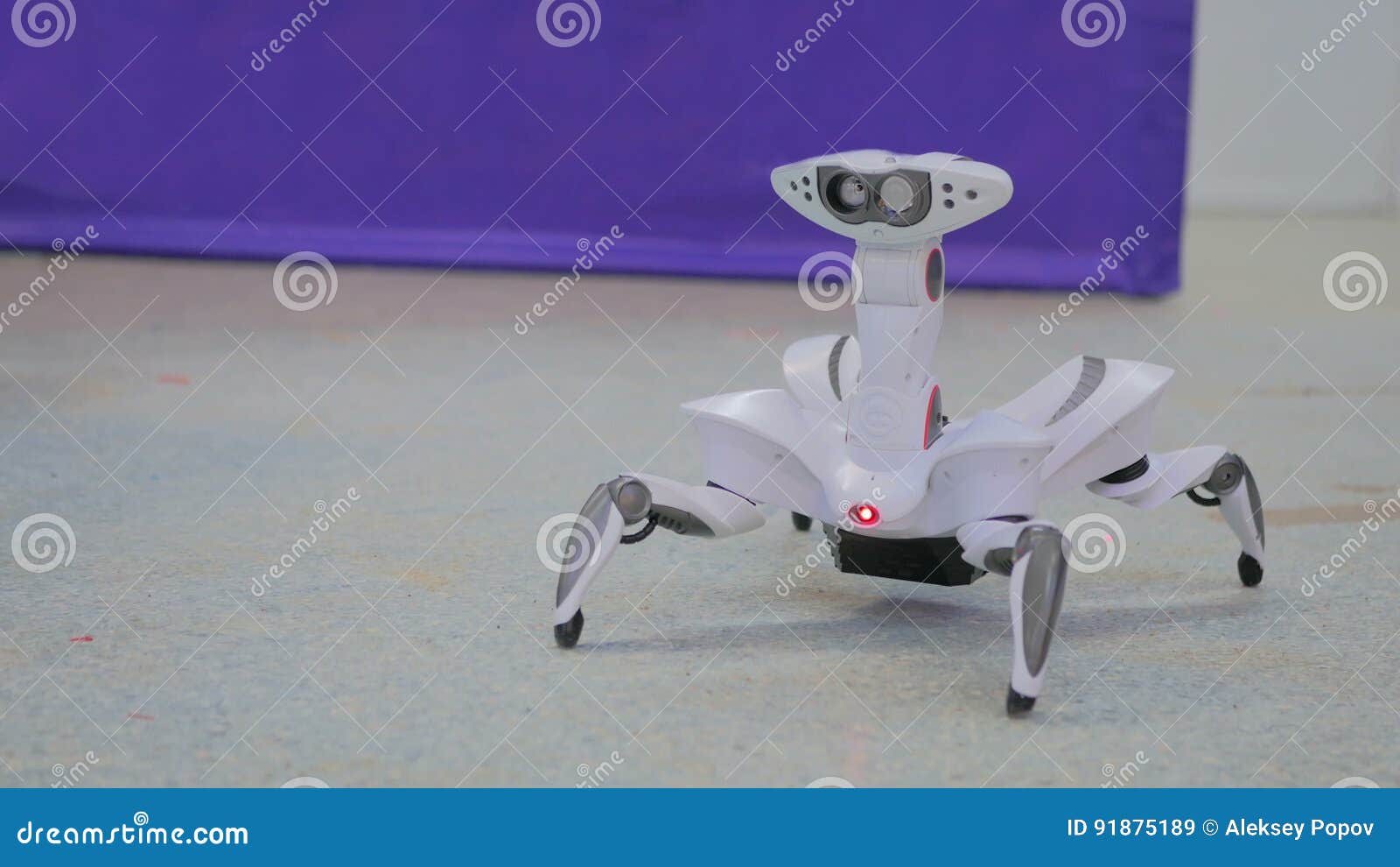 Futuristic robot spider stock image. Image of concept - 91875189