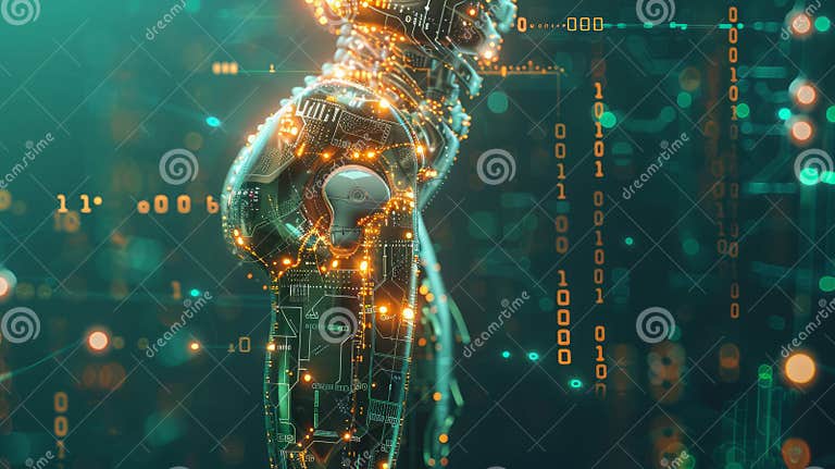 Futuristic Robotic Anatomy Exploring Next Gen Cyborg Technology with ...