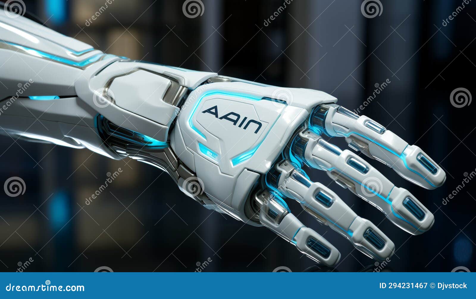 Futuristic Robotic Arm, a Marvel of Technology and Machinery Generated ...