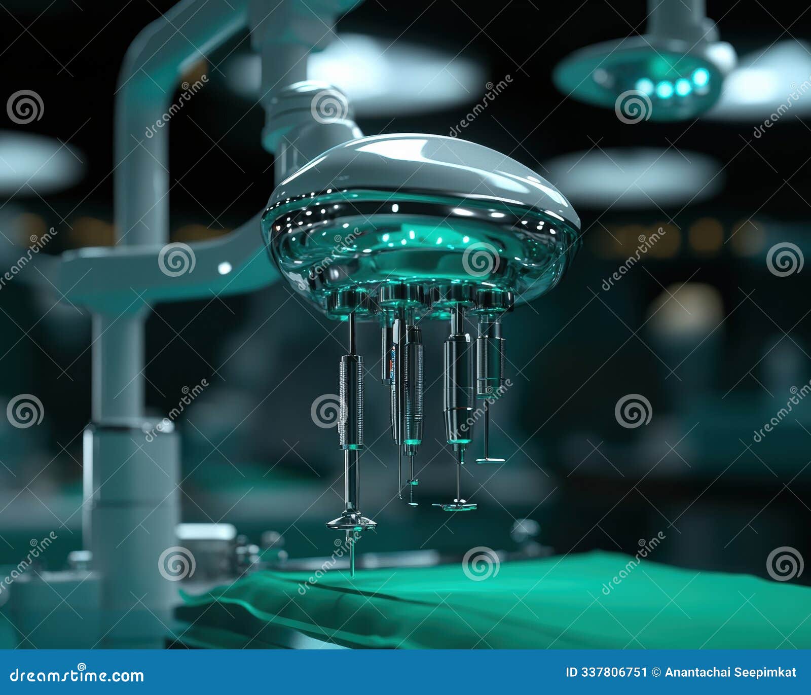 A Futuristic Robotic Surgery Machine with Multiple Precision Tools in a ...