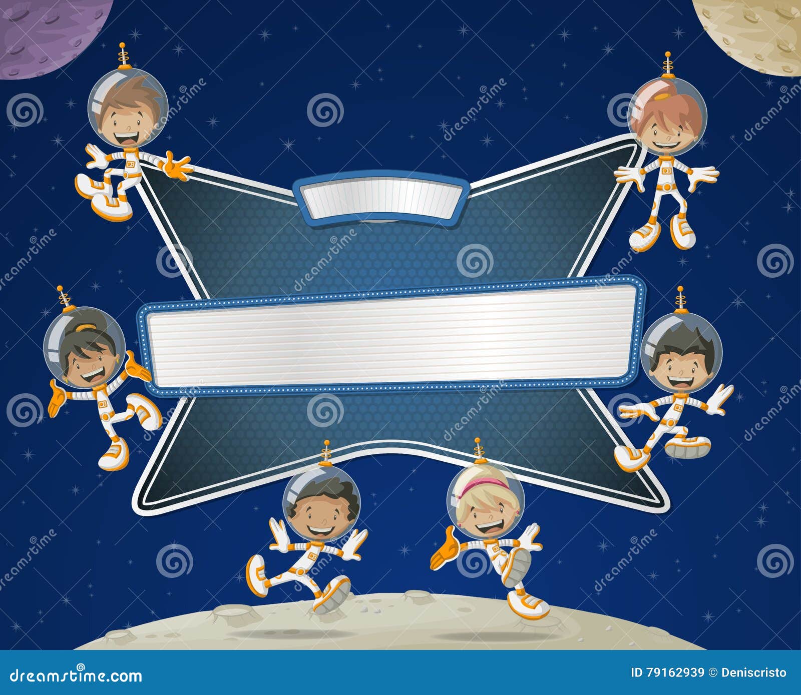 Futuristic Rocket Cockpit. Royalty-Free Illustration | CartoonDealer ...