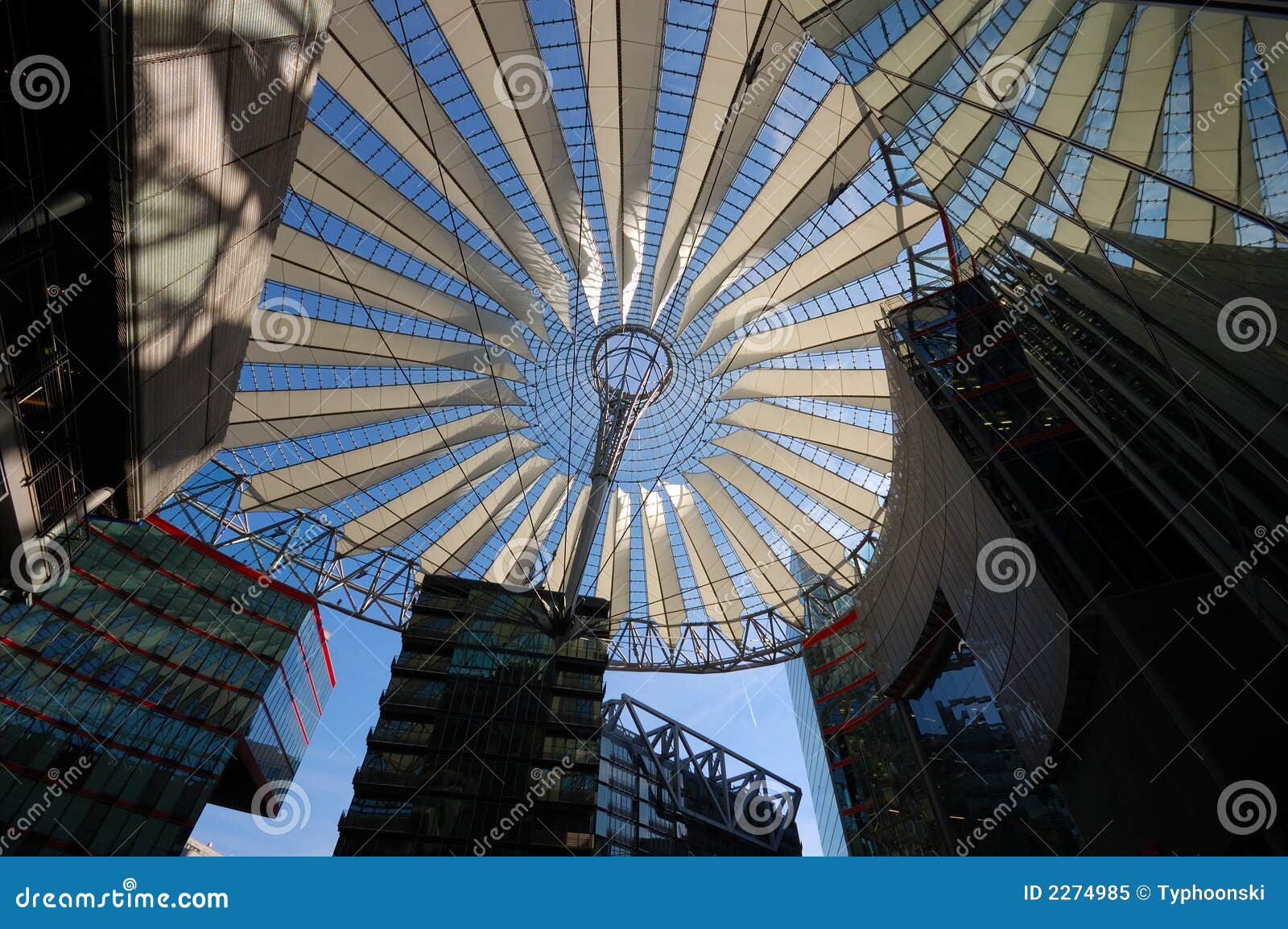 Futuristic Roof stock image. Image of tall, light, high - 2274985
