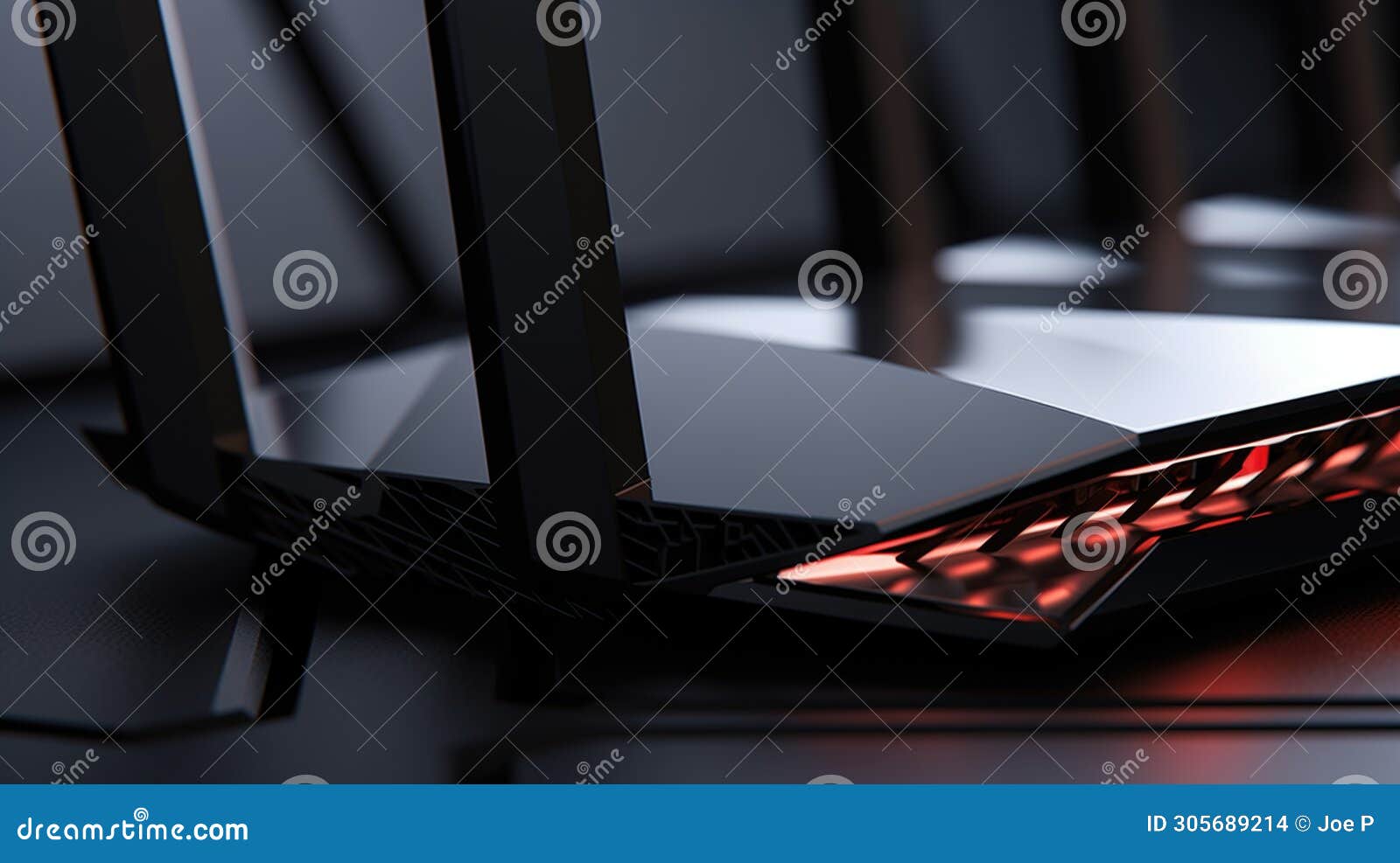 Futuristic Router Design with Advanced Features and Cutting-edge ...