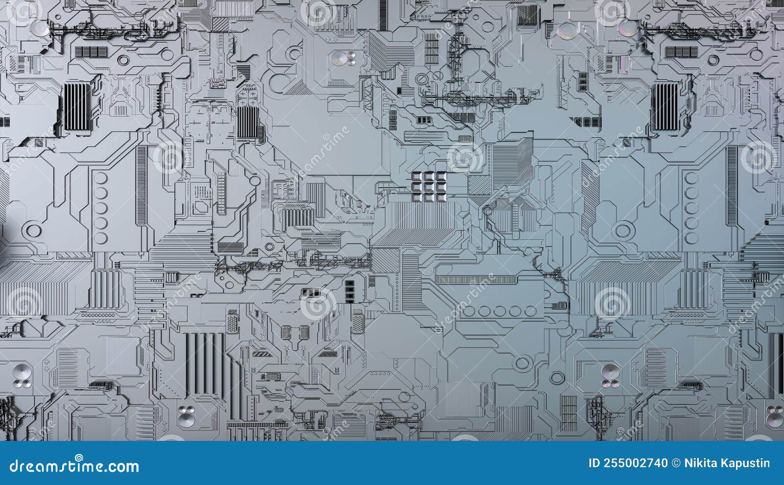 Futuristic Sci Fi Abstract Texture Background with Detailed Geometric ...