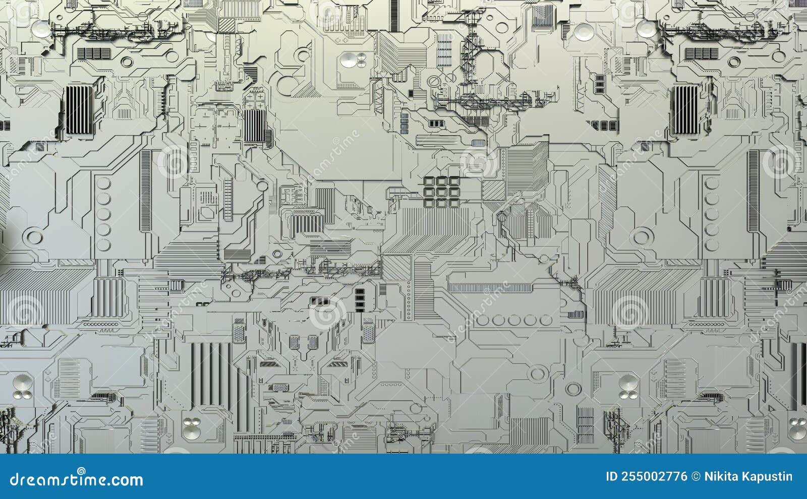 Futuristic Sci Fi Abstract Texture Background with Detailed Geometric ...