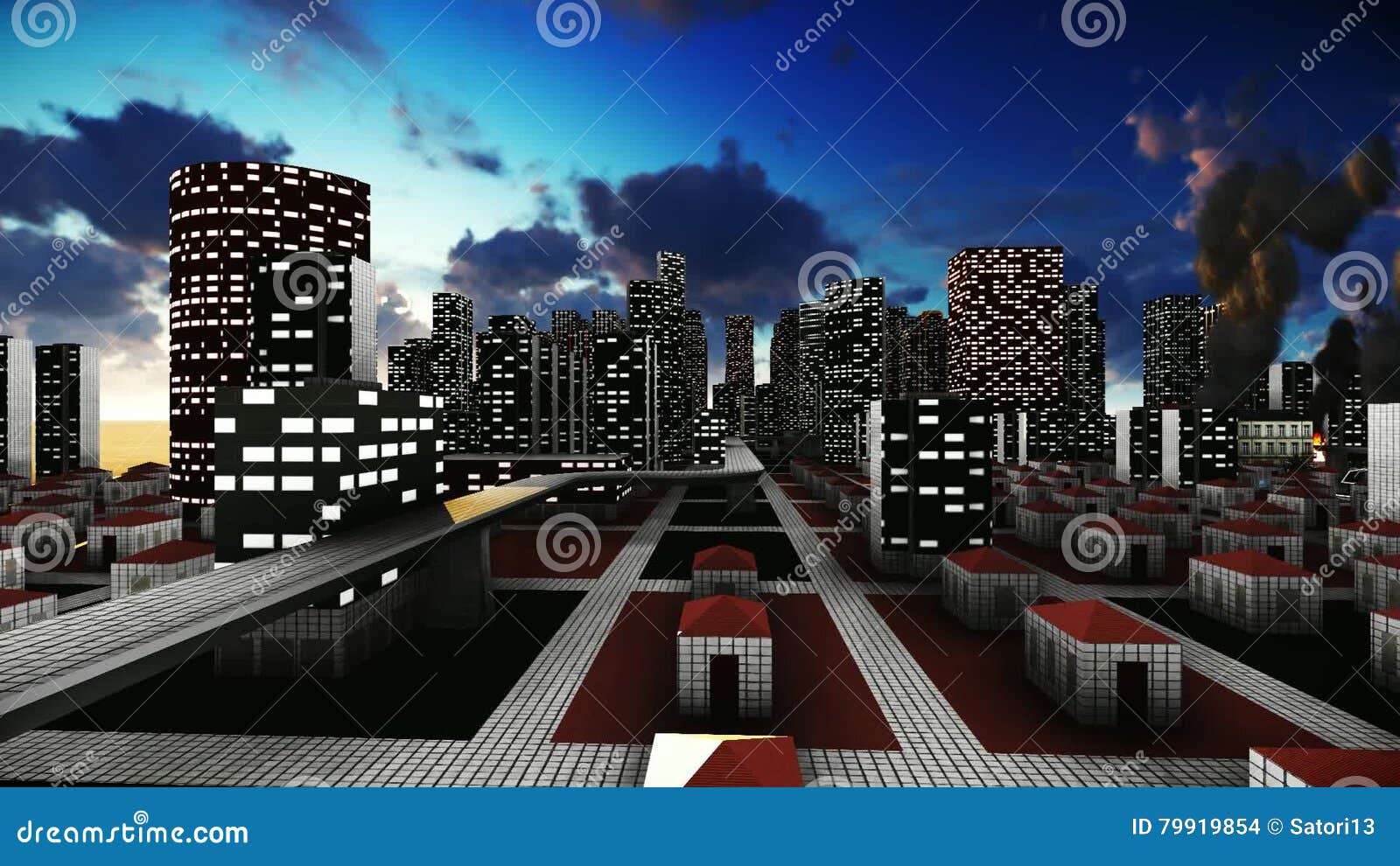 Future City Street View Stock Footage & Videos - 455 Stock Videos