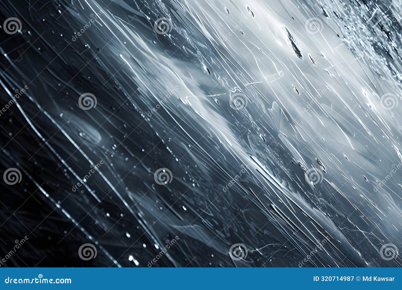 Futuristic Sci-Fi Ice Body Surface Stock Illustration - Illustration of ...