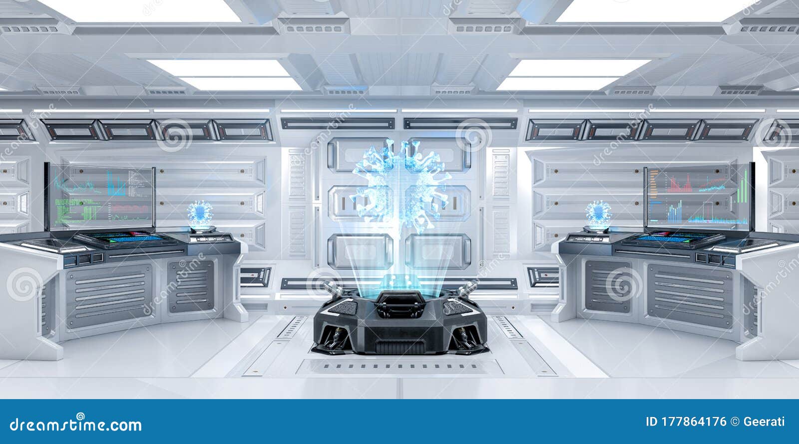 Hologram Machine Or Projector Royalty-Free Stock Image | CartoonDealer ...