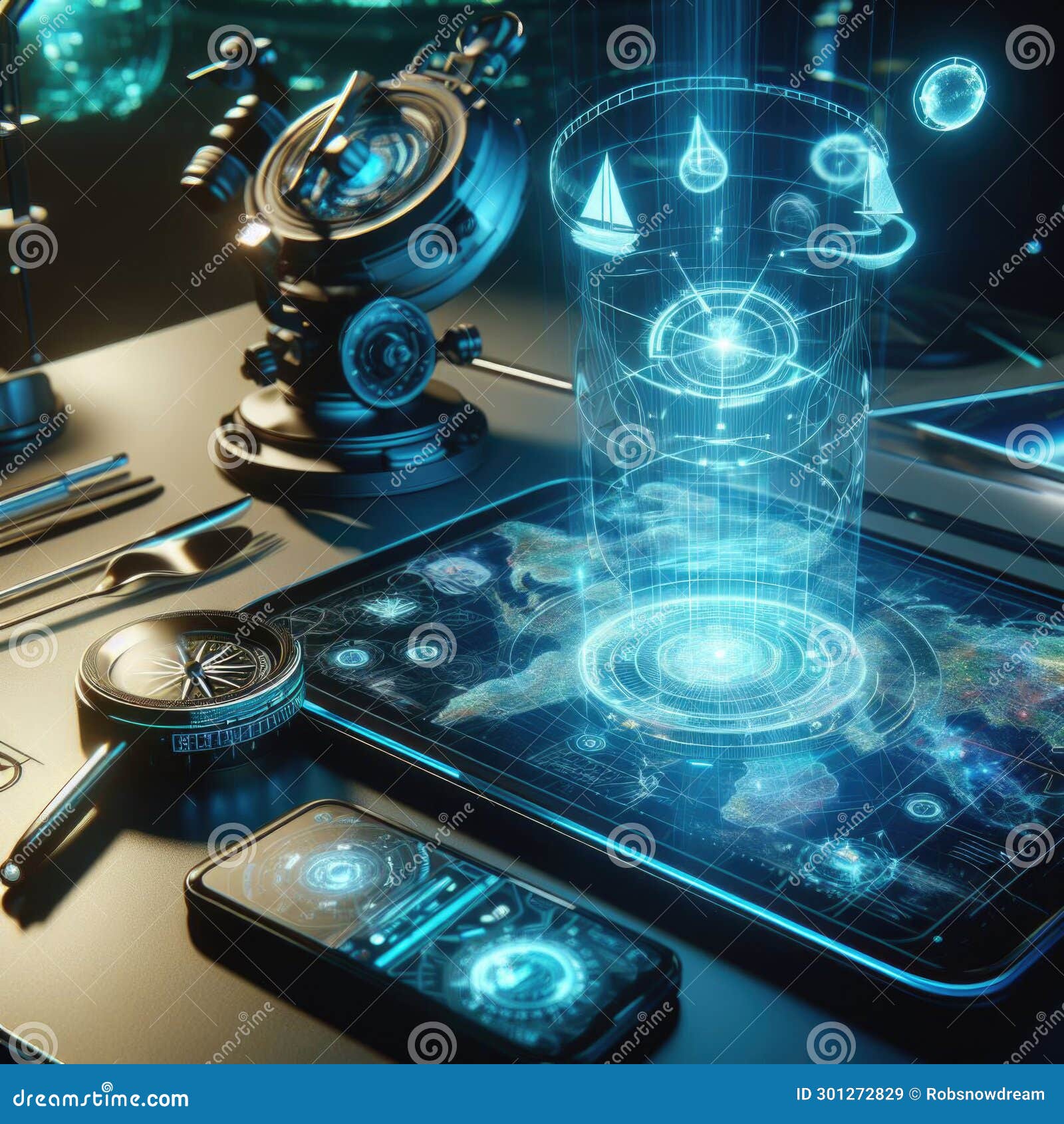 Modern Sci-fi Shipping Navigation System Based on Old World Version ...