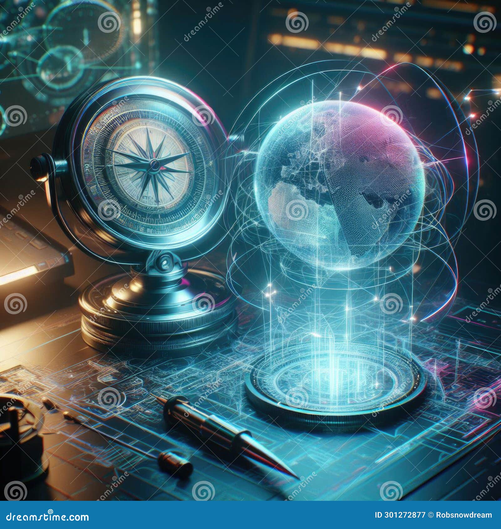 Modern Sci-fi Shipping Navigation System Based on Old World Version ...