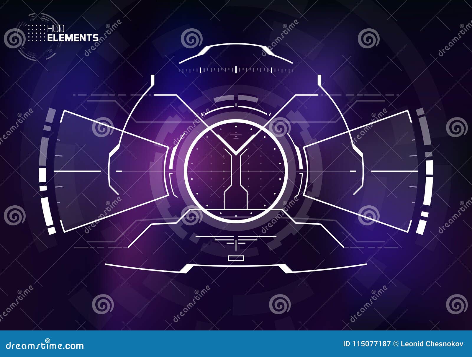 Futuristic Screen Design