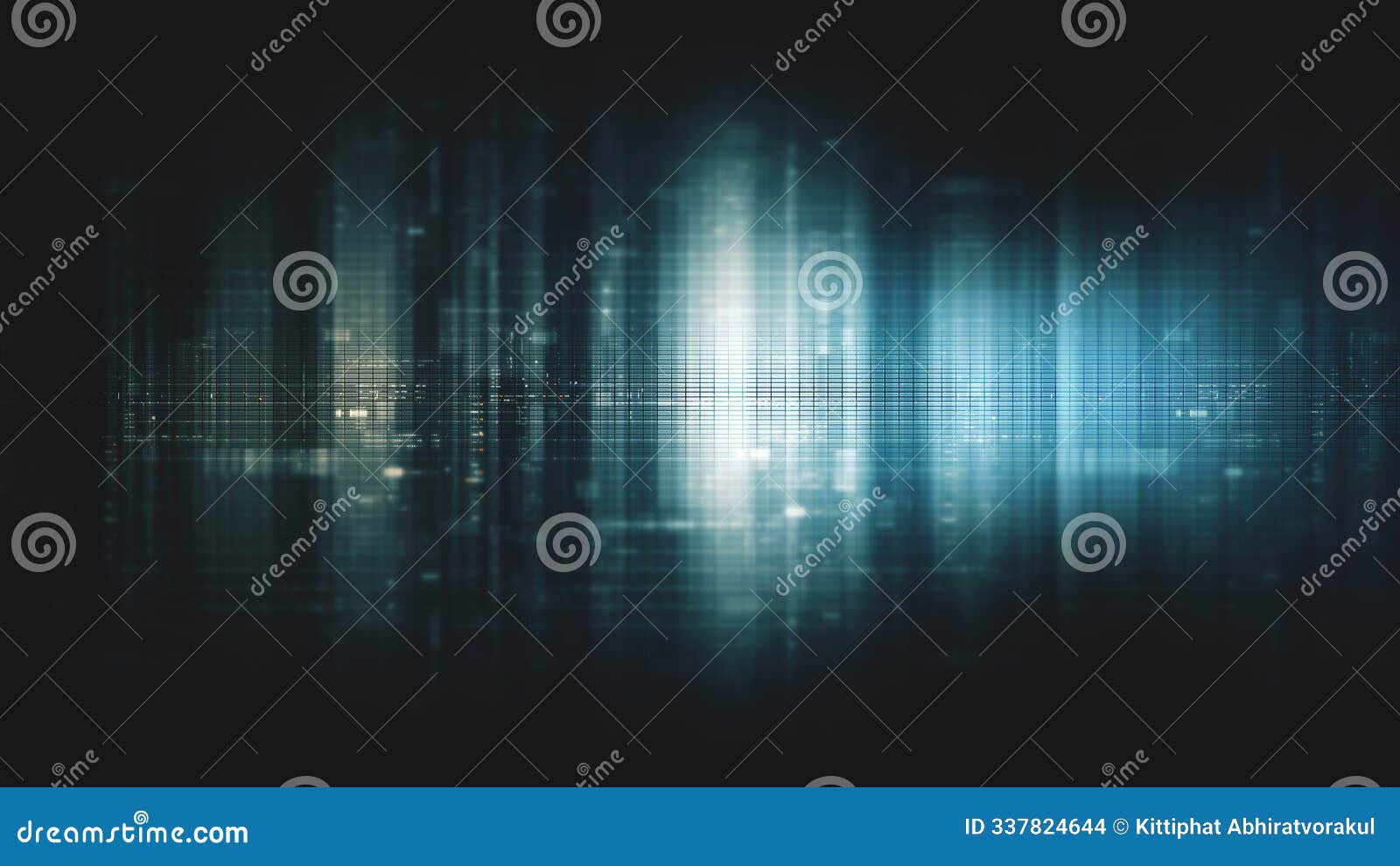 Futuristic Screen Display Data Matrix Simulation Background Stock Photo - Image of cryptographic ...