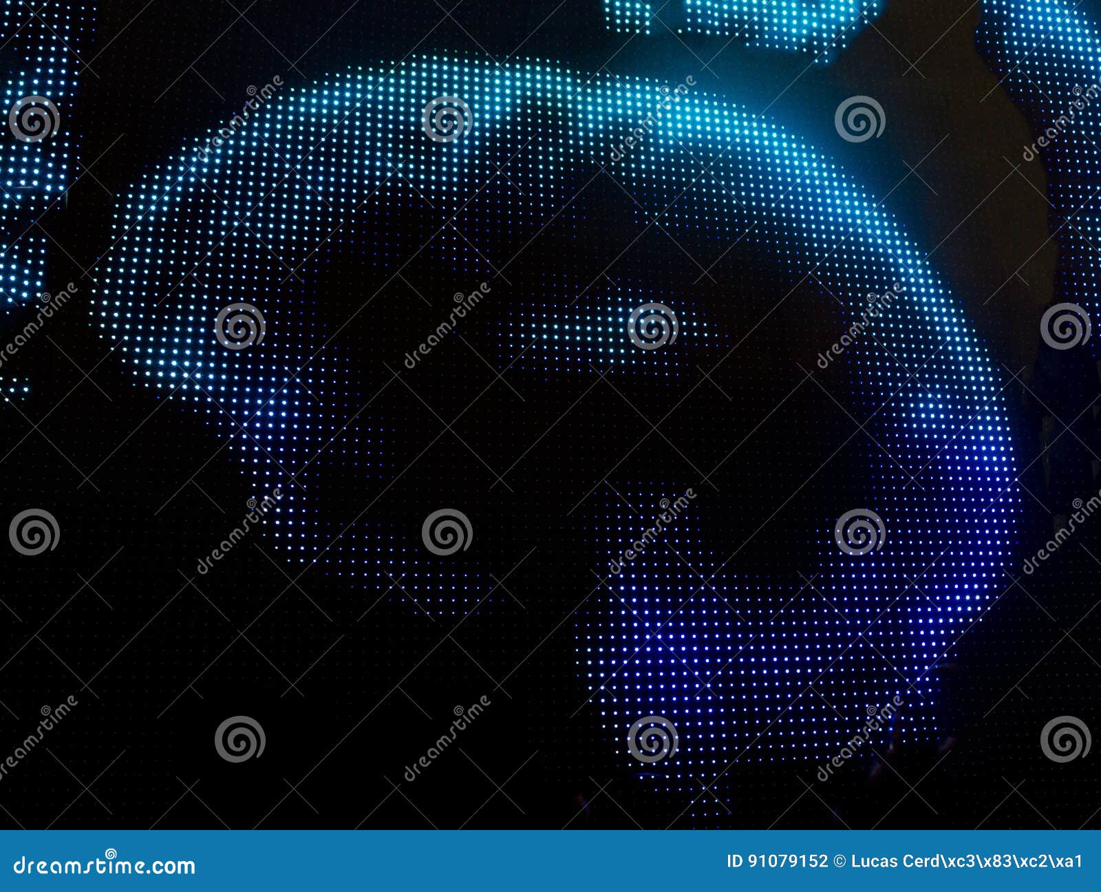 Futuristic Screen Display Pixels Stock Photo - Image of broadcast ...