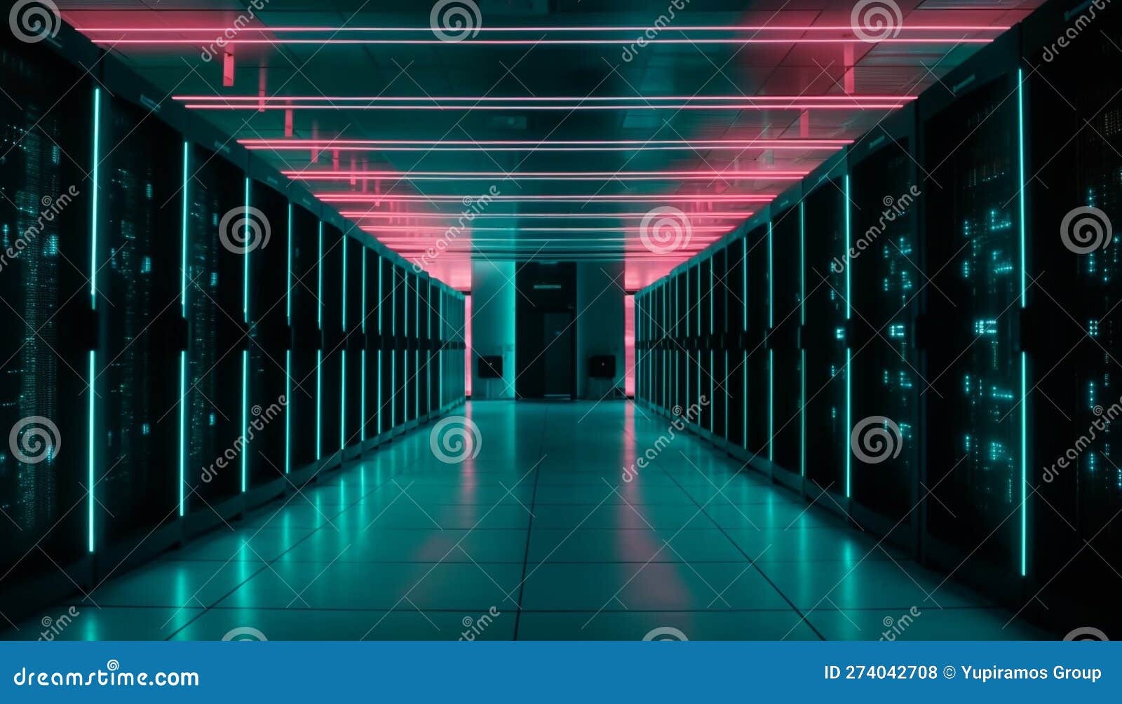 Futuristic Security System with Network Server Connection Generated by ...